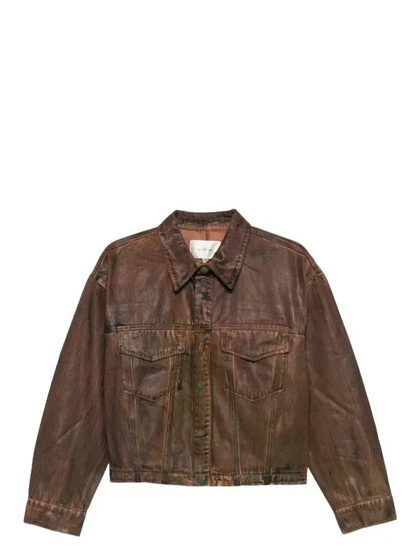 GESTUZ Gzcellie Chest Pocket Jacket - Brown