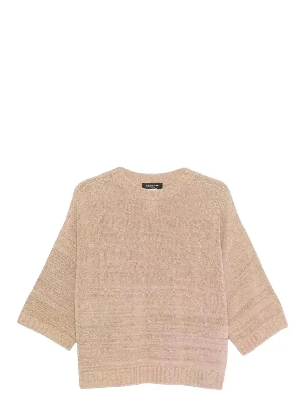 Fabiana Filippi Lurex Knit Sweater - Neutrals