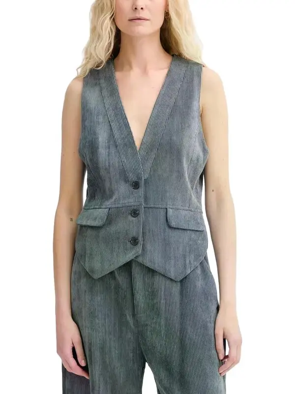 Munthe Lillian V-neck Vest - Grey