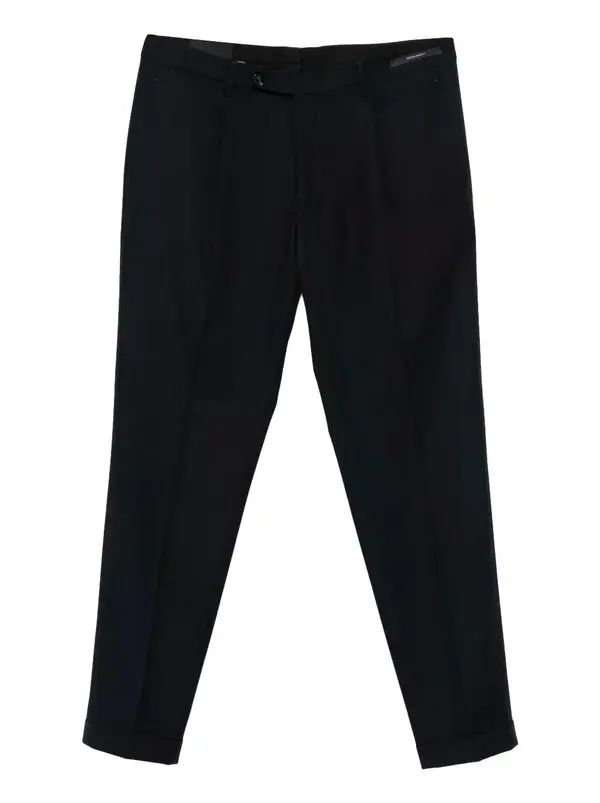 MICHAEL COAL Tailored Trousers - Blue