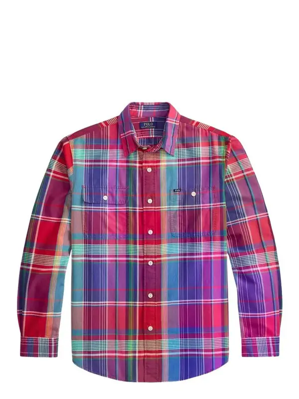 Polo Ralph Lauren Plaid Button-down Shirt - Red