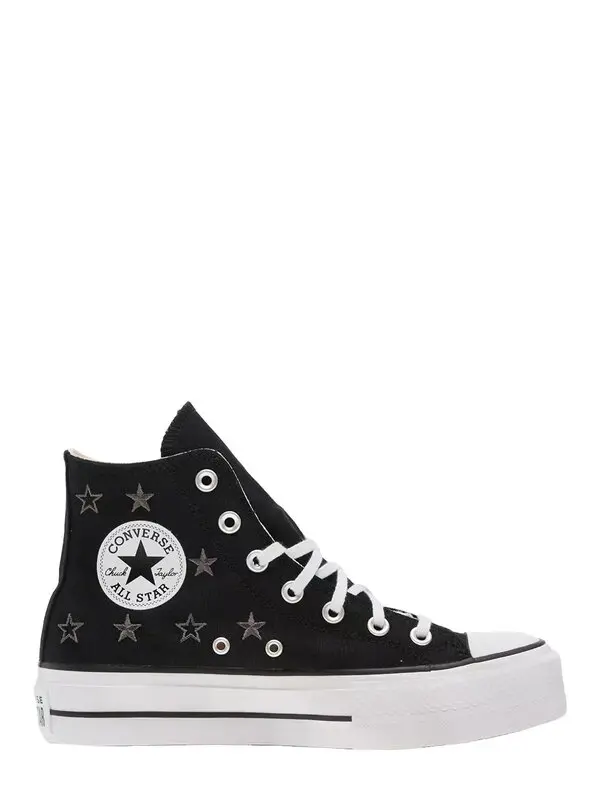 CONVERSE Chuck Taylor Star-embellishment Platform-sole Sneakers - Black
