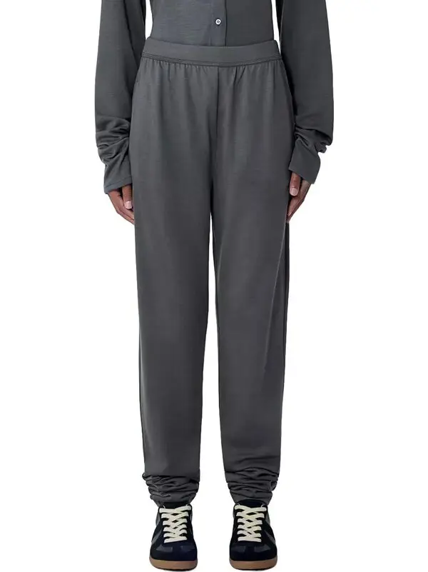 RIER Elasticated-waist Track Pants - Grey