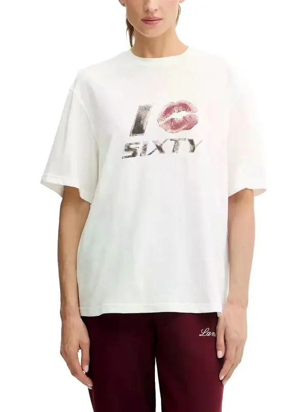 Miss Sixty Graphic Print T-shirt - White
