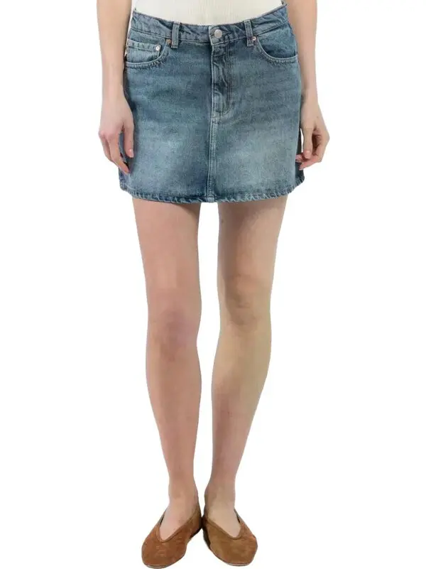 DL1961 Alma Denim Skirt - Blue