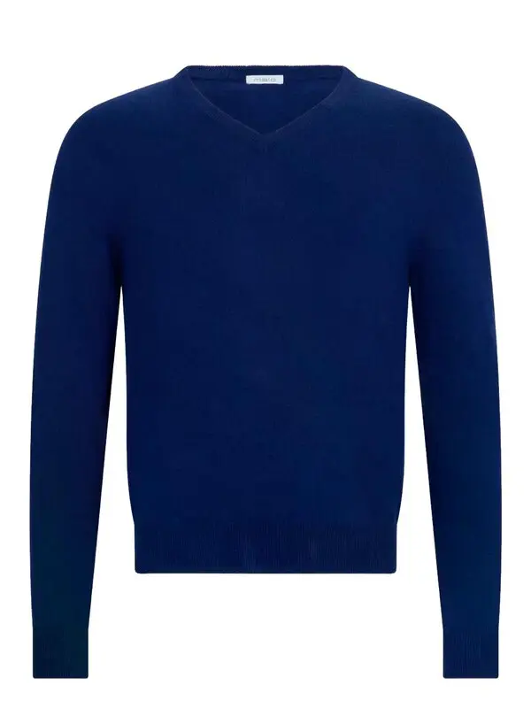 Malo V-neck Sweater - Blue