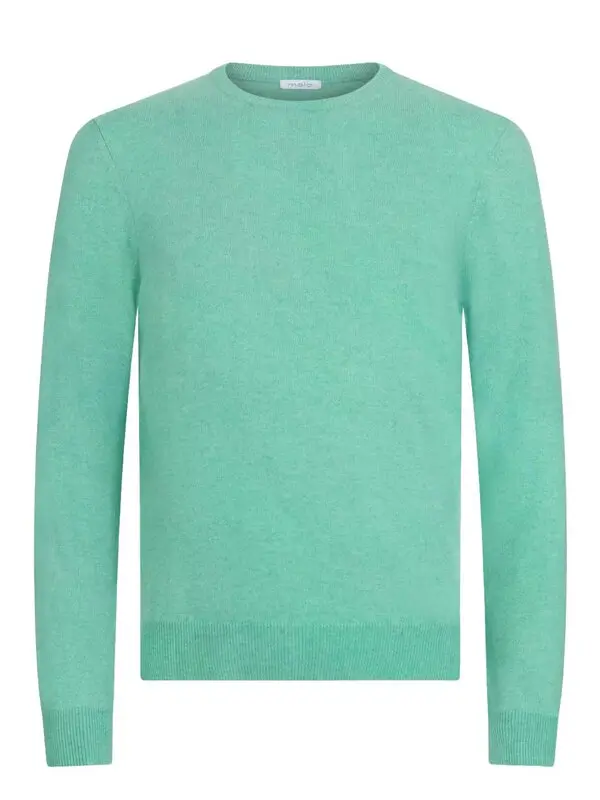 Malo Crew-neck Sweater - Green