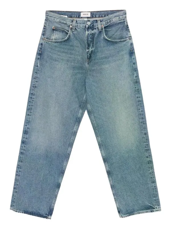 AGOLDE Fusion Straight Leg Jeans - Blue
