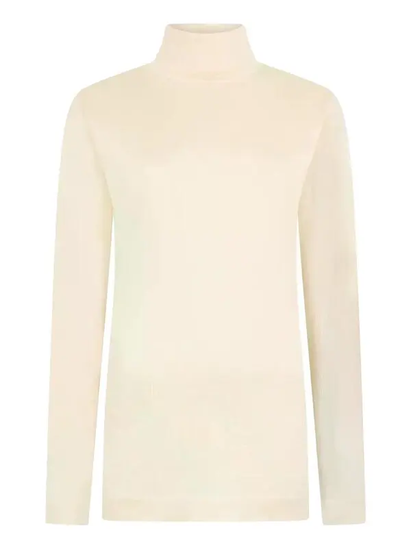 Malo Roll Neck Sweater - Neutrals