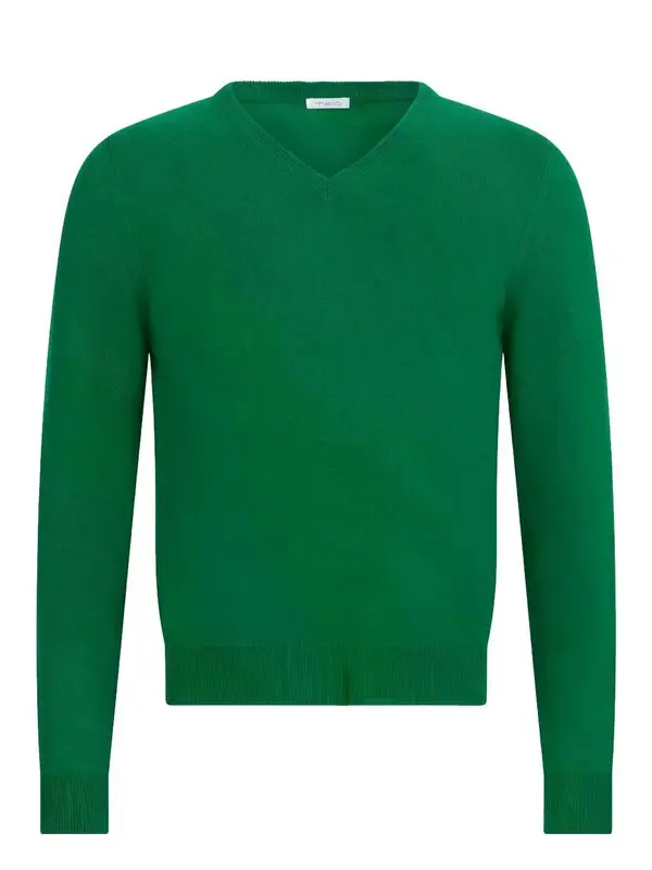 Malo V-neck Sweater - Green