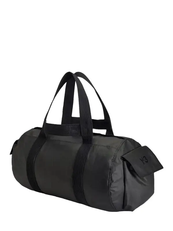 Y3 Flap-pocket Duffle Bag - Black