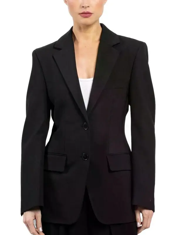 Mantū Single-breasted Blazer - Black