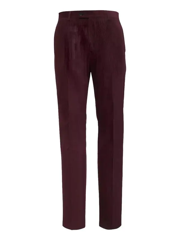 MAURIZIO BALDASSARI Corduroy Trousers - Red