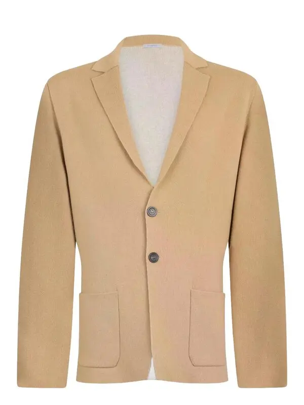 Malo Buttoned Blazer - Brown