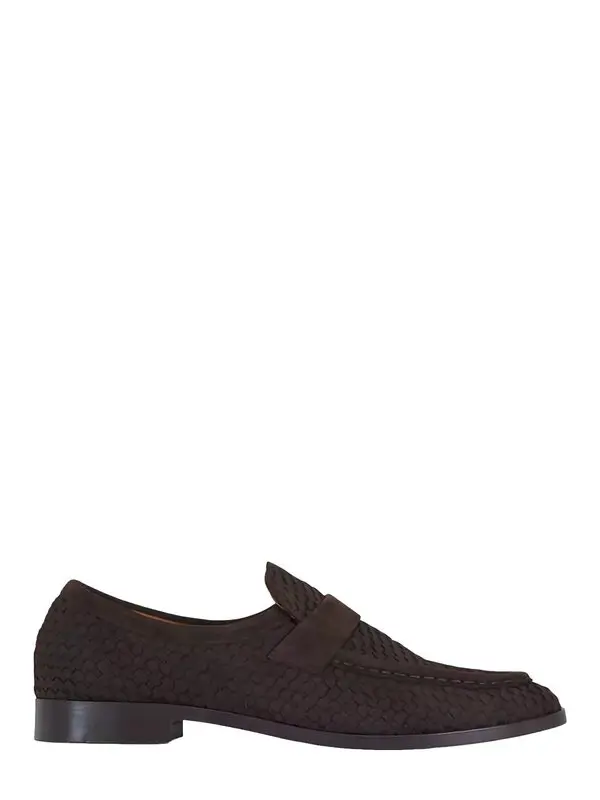 NAGHEDI Suede Loafers - Brown