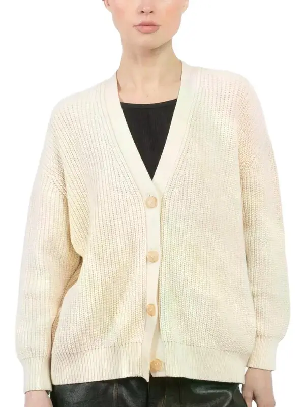 Jenni Kayne Cocoon V-neck Cardigan - White
