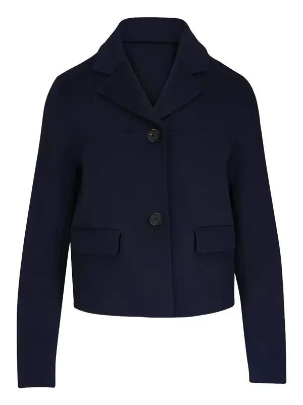 ODEEH Single-breasted Jacket - Blue