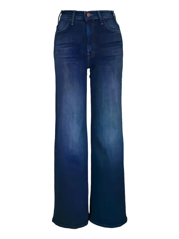 MOTHER Washed Denim Jeans - Blue