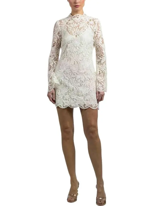 A.L.C. Eden Lace Mini Dress - White