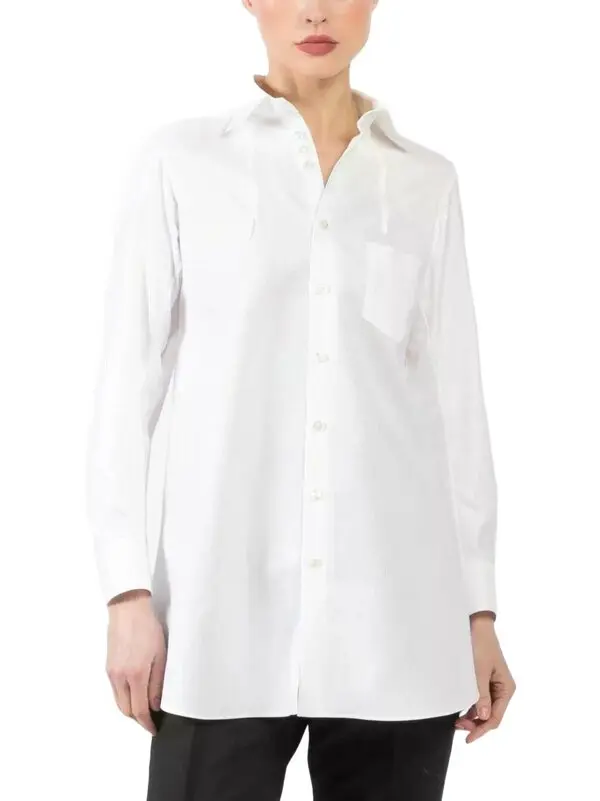 SHIRO SAKAI Classic Long Shirt - White