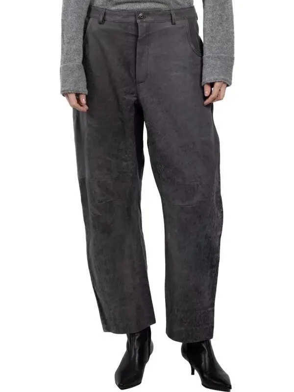 GIORGIO BRATO Patch Pocket Trousers - Grey