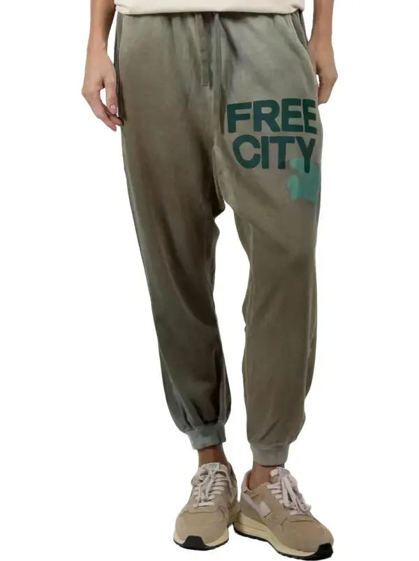 FREECITY Graphic Trousers - Green