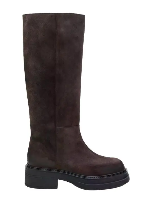 Dorothee Schumacher Suede Knee-high Boots - Brown