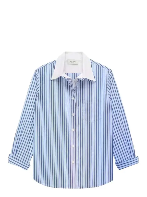 WE-AR4 Striped Shirt - Blue
