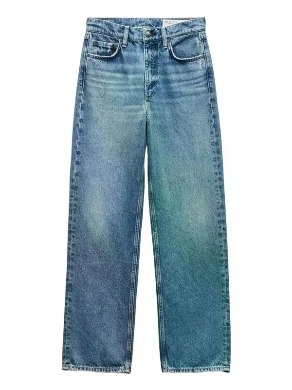 Rag & Bone Straight-leg Jeans - Blue