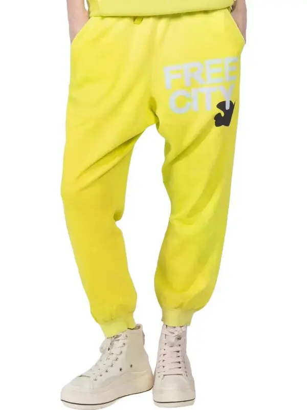 FREECITY Sunfades Track Pants - Yellow
