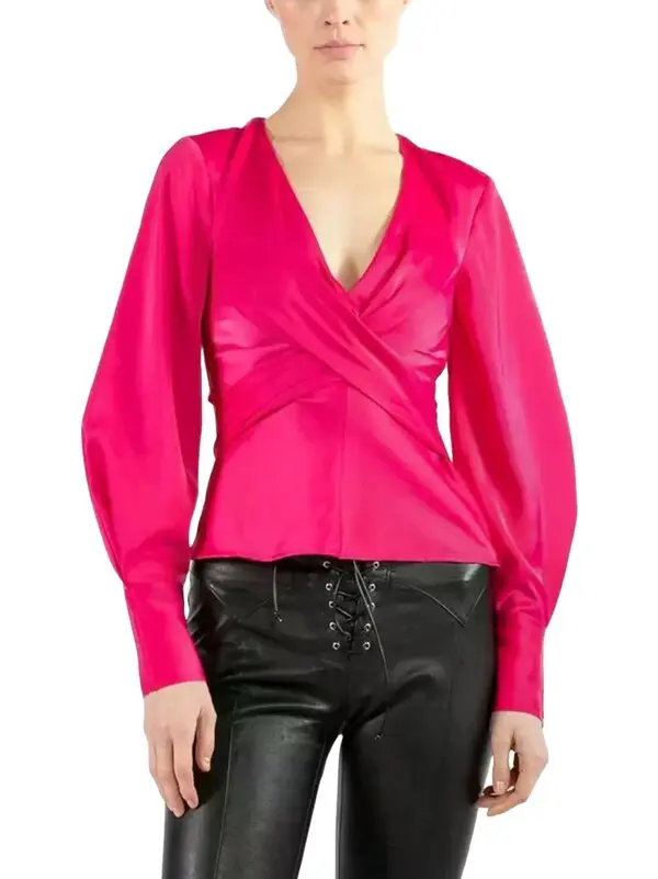 Staud Madison Blouse - Pink