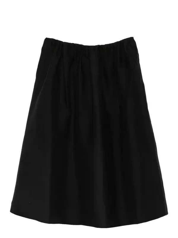 TOTEME Zip-fastening Midi Skirt - Black