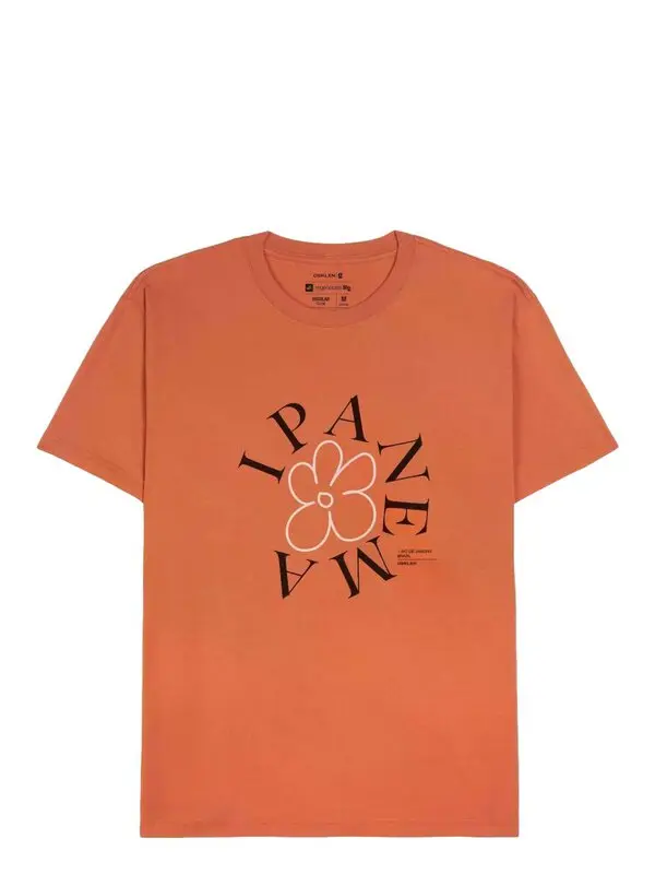 OSKLEN Ipanema Graphic-print T-shirt - Orange