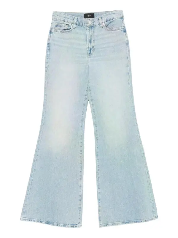 7 For All Mankind Retro Flare Jeans - Blue