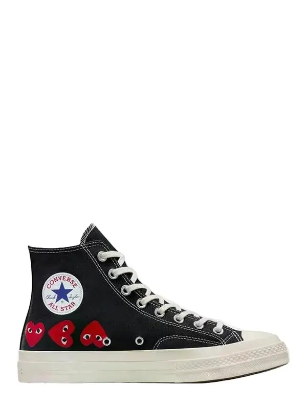 Comme Des Garçons X Converse Chuck 70 High-top Sneakers - Black