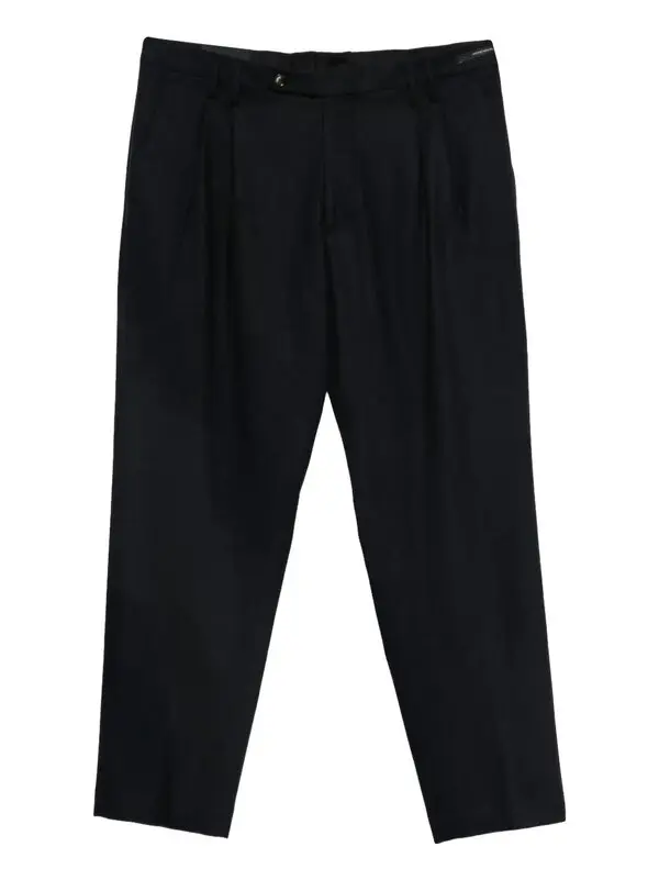 MICHAEL COAL Tailored Trousers - Blue