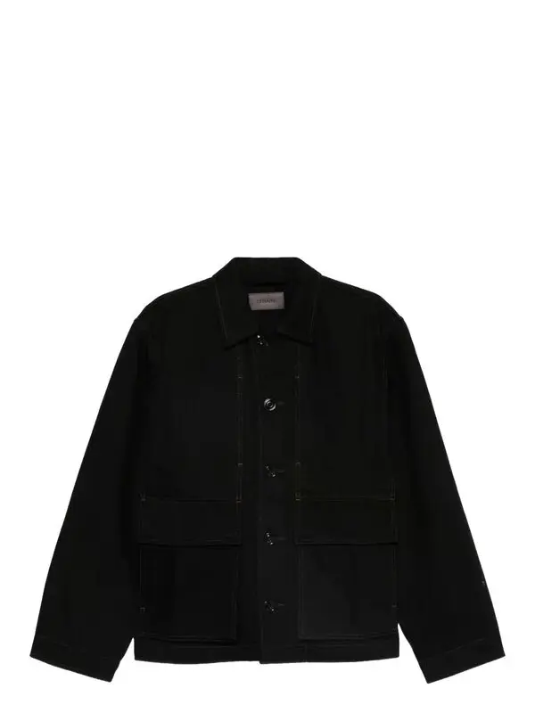 LEMAIRE Pocket Button Overshirt - Black