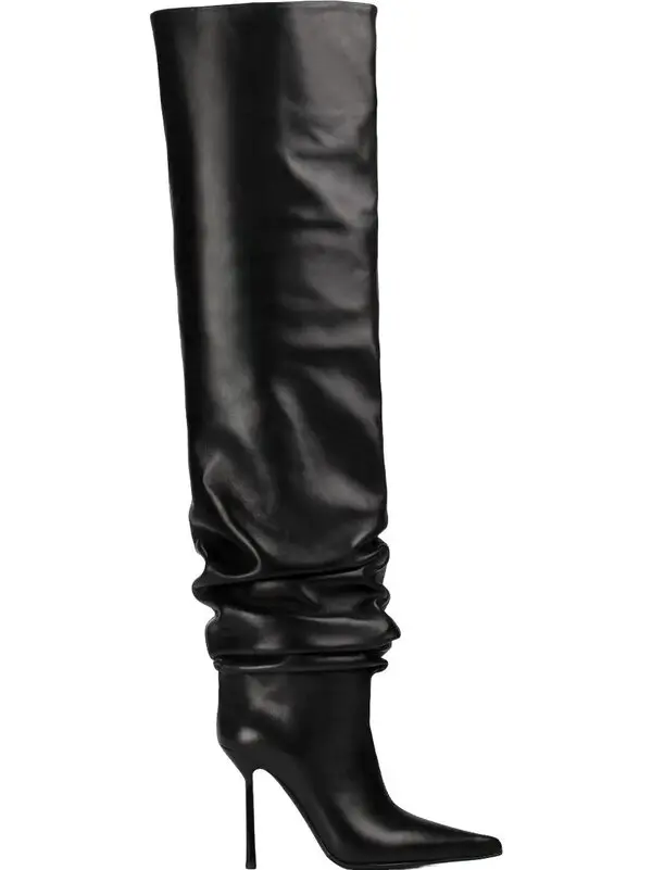 LE SILLA Bella Stiletto Boots - Black