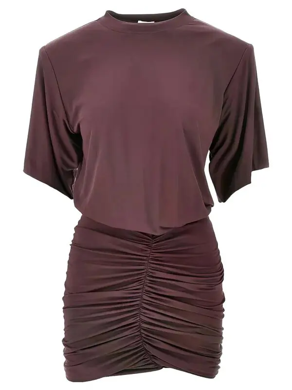 Andamane Lennox Mini Dress - Purple