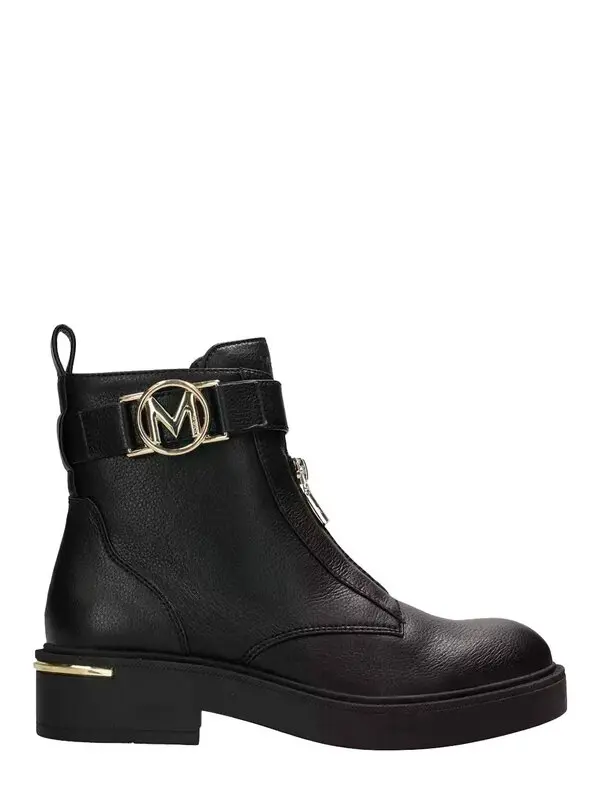 MEXX Buckle Zip Boots - Black