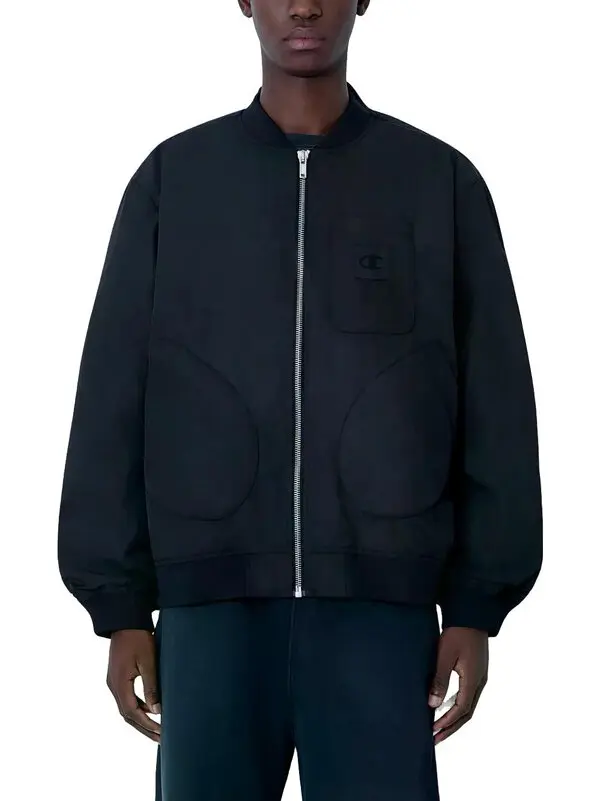 Champion Patch-pocket Bomber Jacket - Black