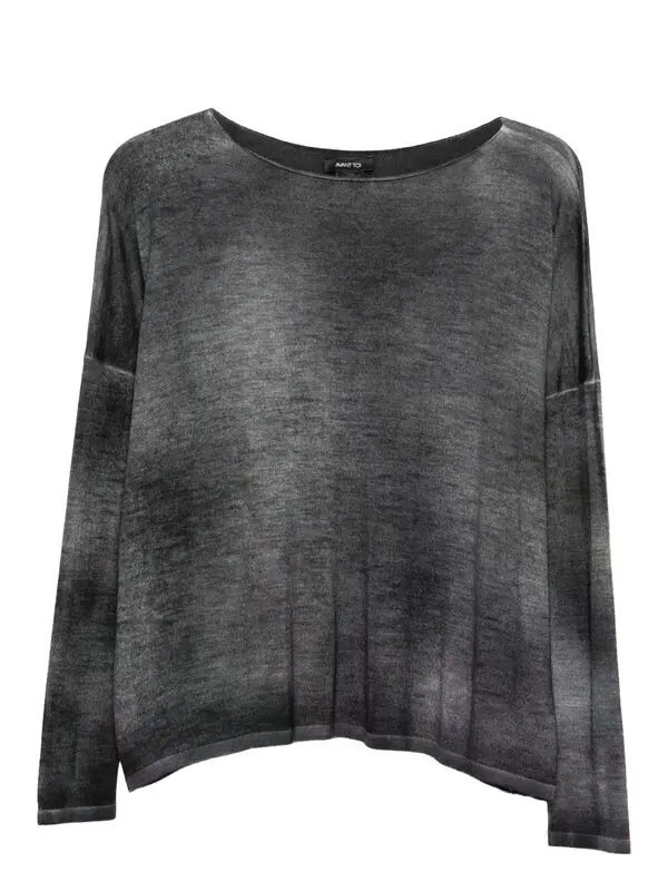 Avant Toi Long-sleeve Top - Grey