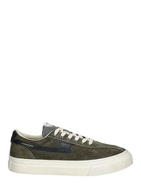 S.W.C STEPNEY WORKERS CLUB Dellow Leather Sneakers - Green