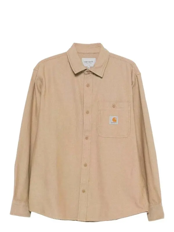 Carhartt Work In Progress Edgar Buttoned Shirt - Neutrals
