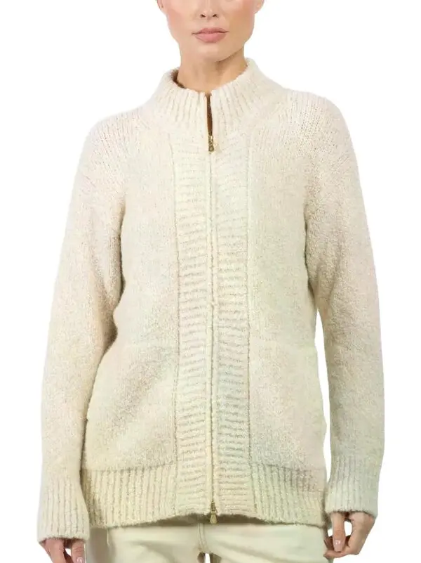 Eleventy Zip Pocket Knitwear - Neutrals