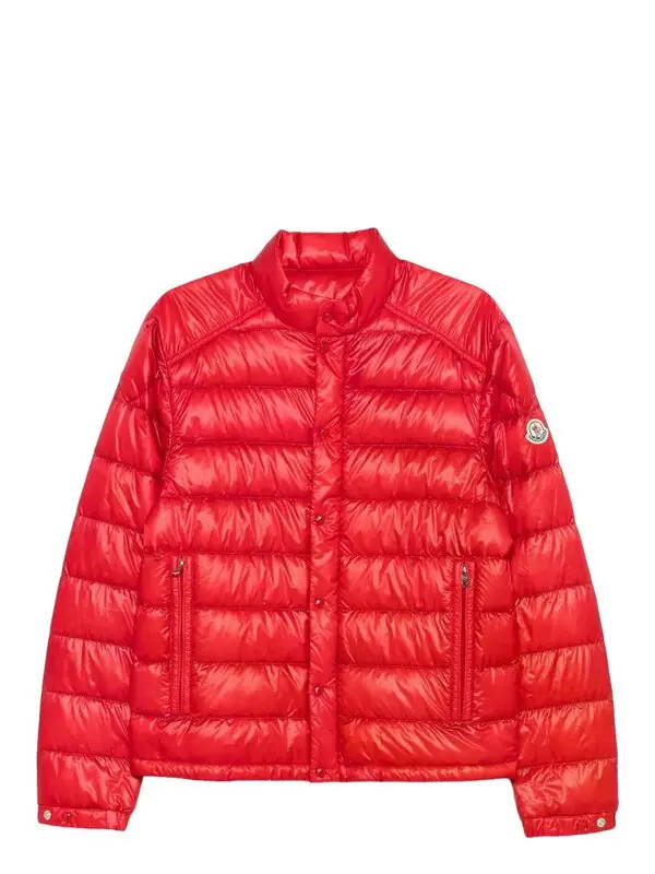 Moncler Zip-pocket Puffer Jacket - Red