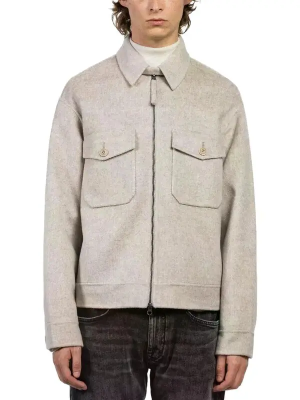 Hartford Zip-up Jacket - Neutrals