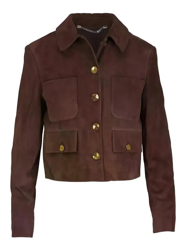 Altuzarra Astley Pocket Button Jacket - Brown