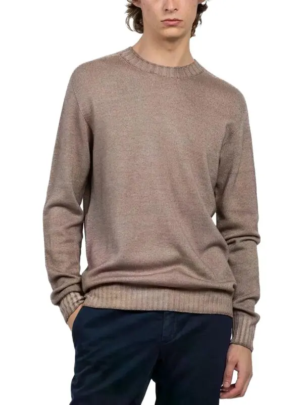 FRADI Crew-neck Sweater - Neutrals