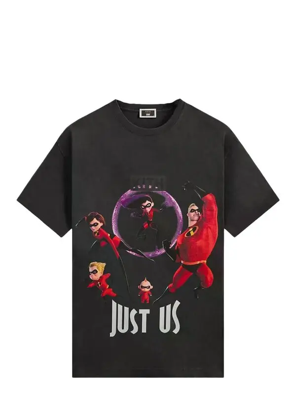 Kith X Pixar The Incredibles Graphic T-shirt - Black